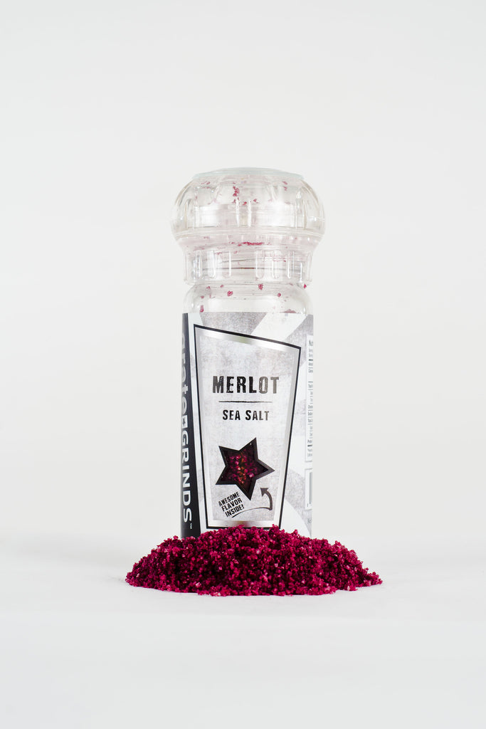 Merlot Sea Salt – Grate Grinds